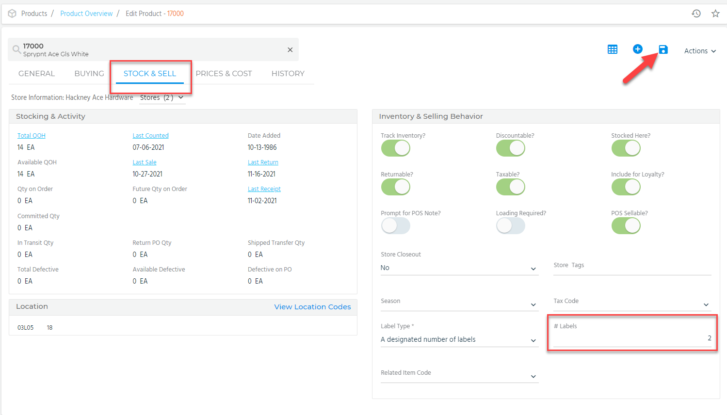 Multi-Location Maintenance – Mango Report