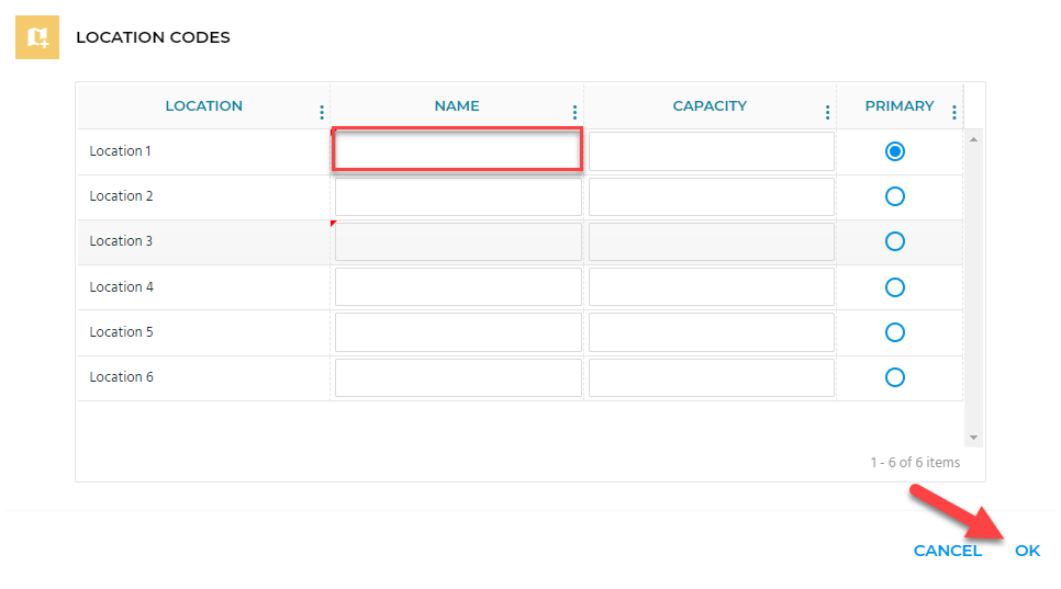 Location Code Exceptions – Mango Report
